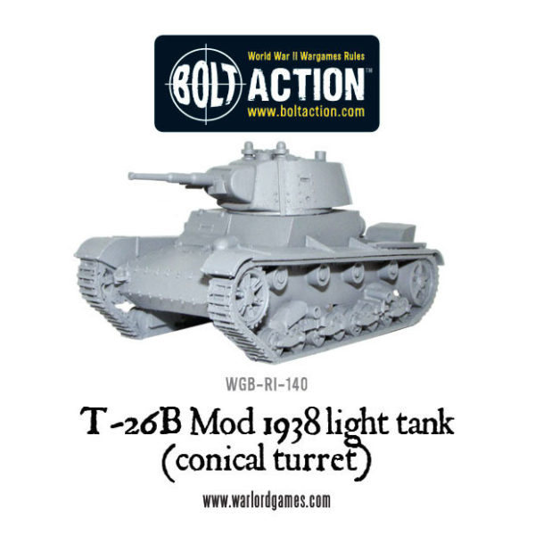 New: OT-26 flamethrower tank (single turret) - Warlord Games
