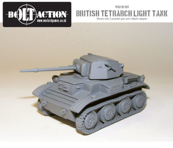 New Release: Bolt Action Tetrarch Light Tank - Warlord Games