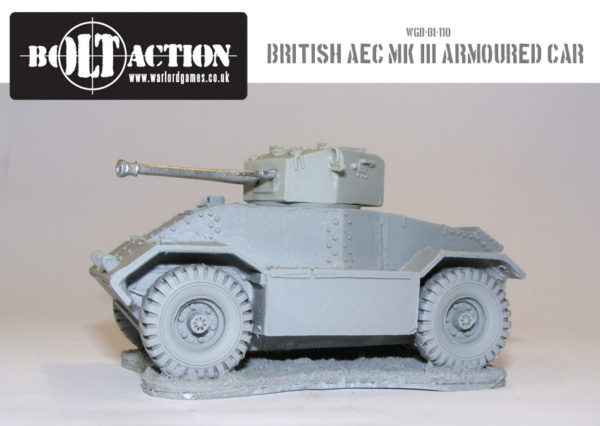 New Release: British AEC Mark III Armoured Car - Warlord Games