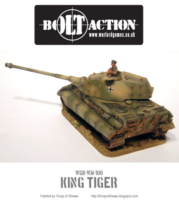 Gallery: Bolt Action King Tiger - Warlord Games