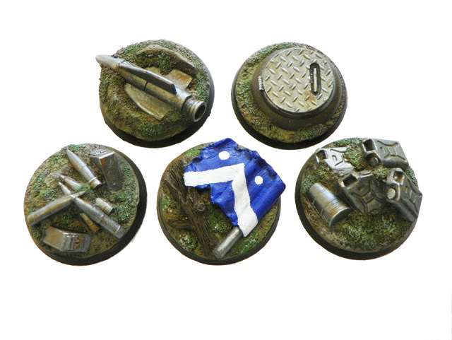 New: Resin Objective markers - Warlord Games