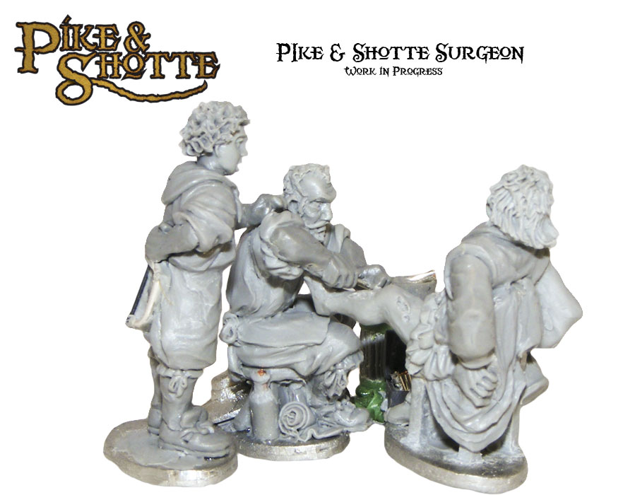 Preview: Pike & Shotte Surgeon - Warlord Games