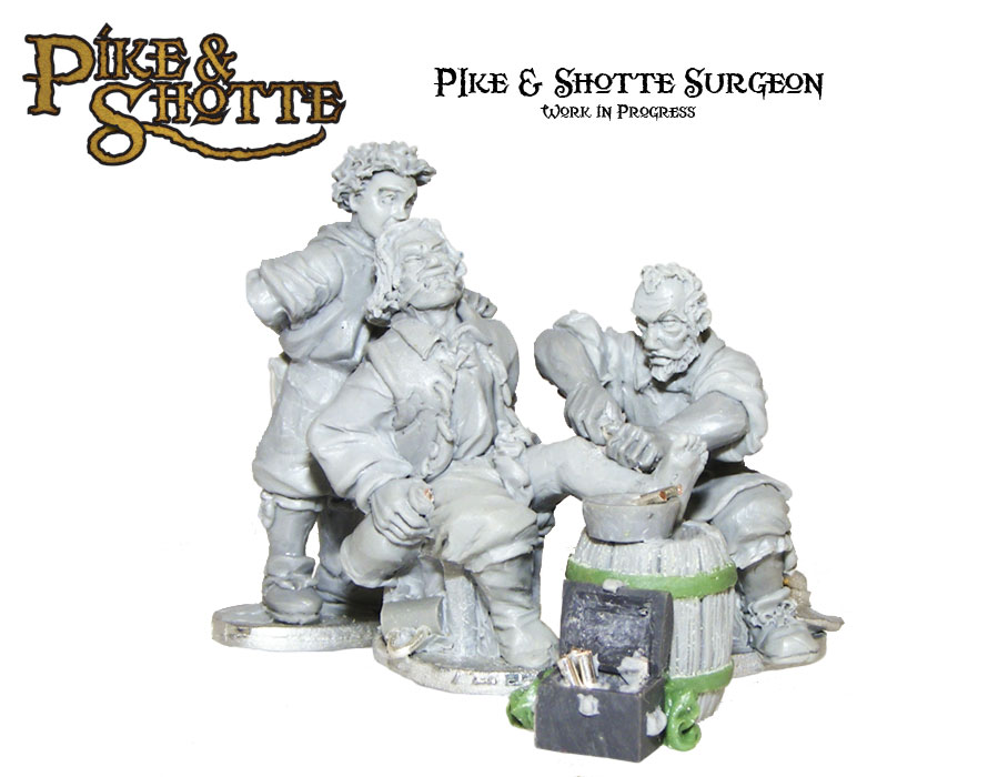 Preview: Pike & Shotte Surgeon - Warlord Games