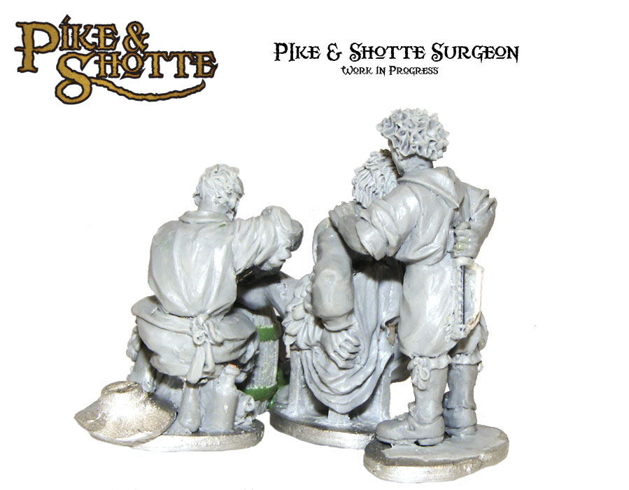 Preview: Pike & Shotte Surgeon - Warlord Games