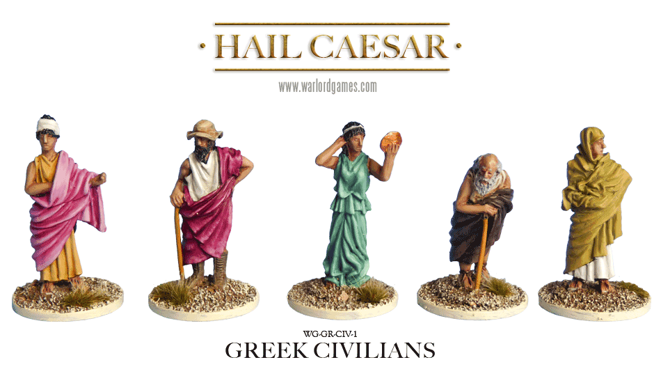 New: Greek Civilians! - Warlord Games