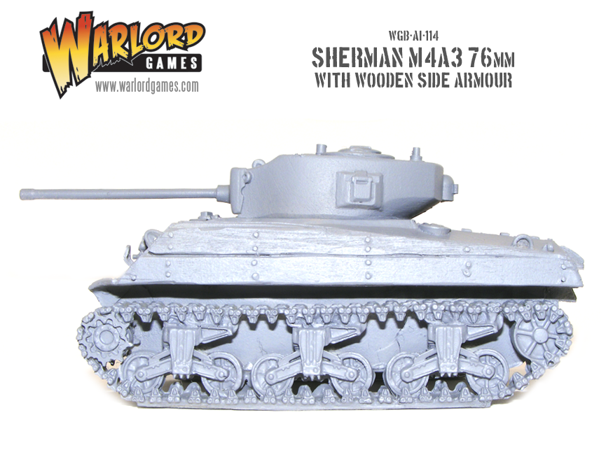 New: Wooden Sherman tanks! - Warlord Games