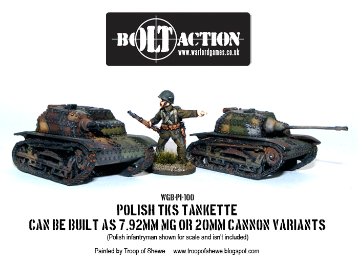 New: Bolt Action Polish 7TP tank! - Warlord Games