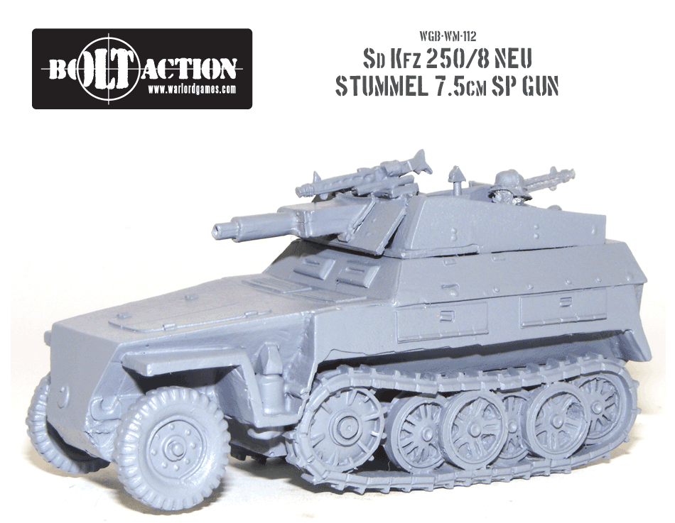 New: Sd.Kfz 250 halftrack variants! - Warlord Games
