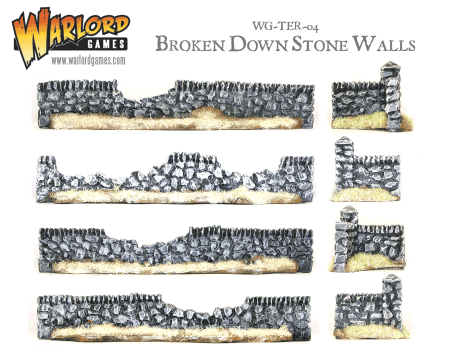 New: Stone Walls! - Warlord Games