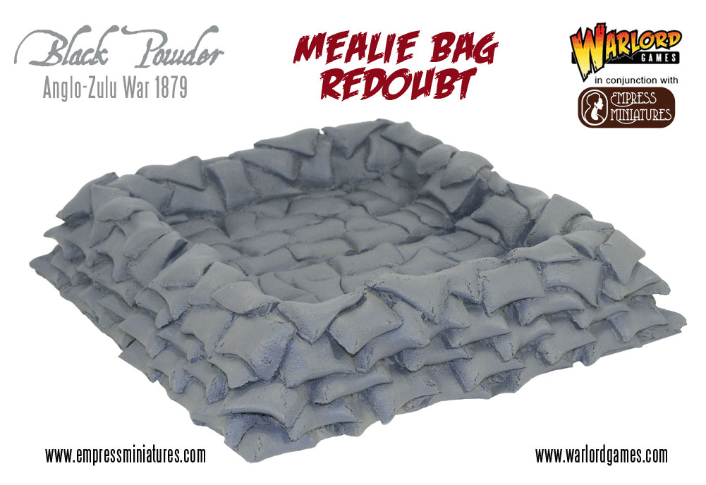 New: Anglo-Zulu War mealie bag redoubt! - Warlord Games