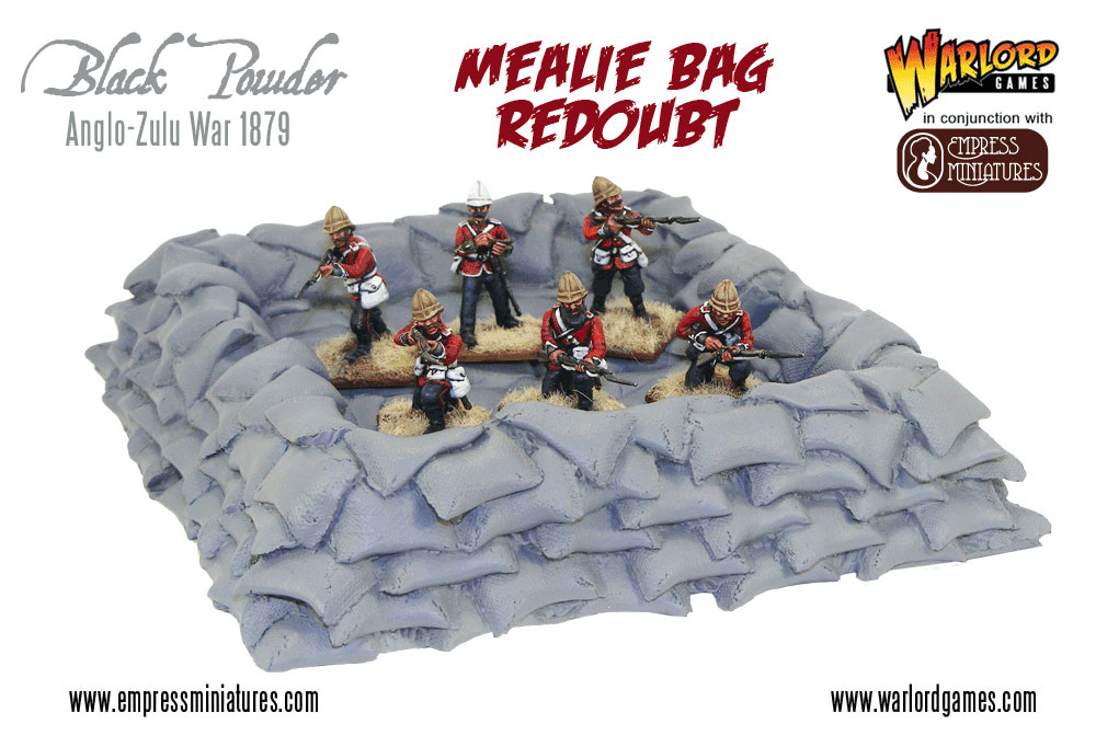 New: Anglo-Zulu War mealie bag redoubt! - Warlord Games