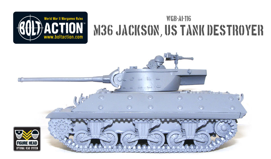 New: Bolt Action M36 Jackson! - Warlord Games