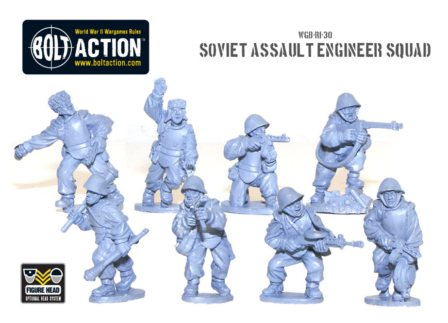 New: Soviet Assault Engineers! - Warlord Games