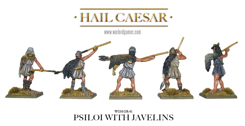 New: Psiloi with Javelins! - Warlord Games