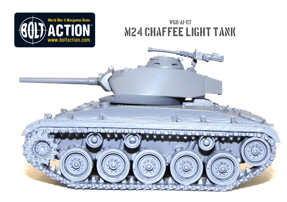 New: Bolt Action M24 Chaffee light tank! - Warlord Games