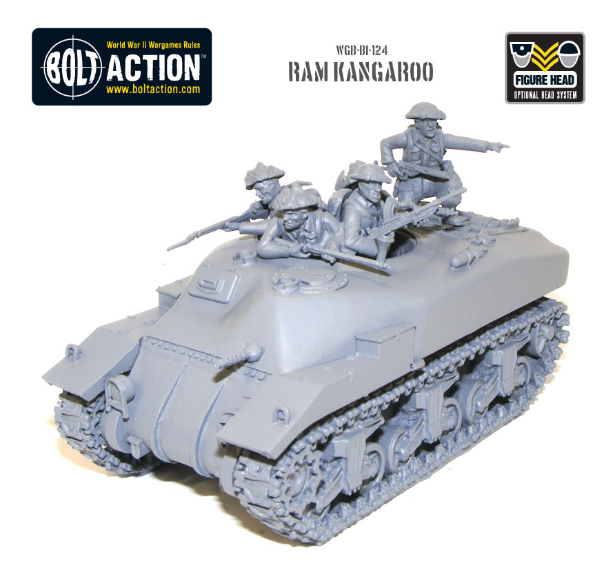New: Bolt Action Ram Kangaroo! - Warlord Games