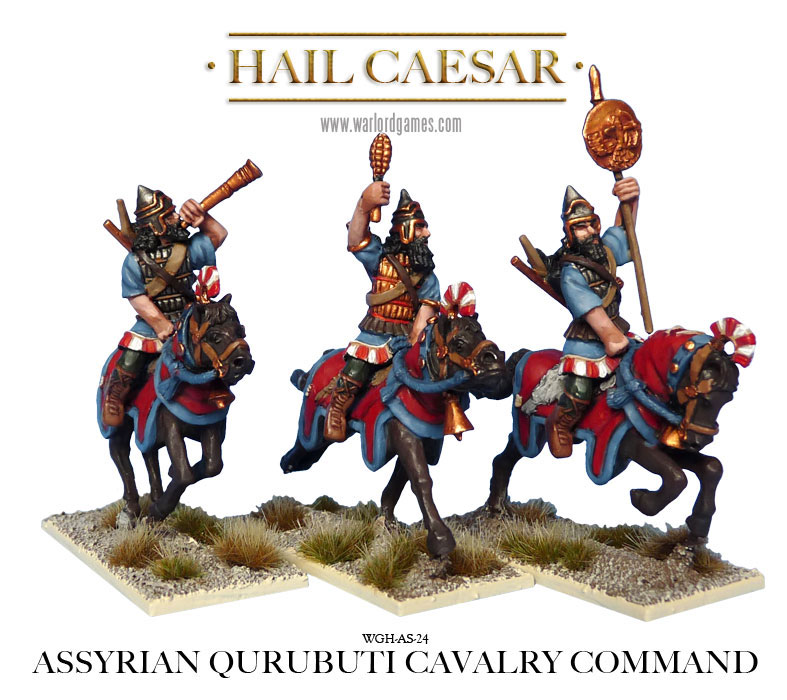 New: Assyrian Qurubuti cavalry with spears! - Warlord Games