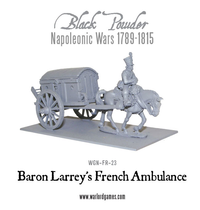 New: Baron Larrey's ambulance! - Warlord Games