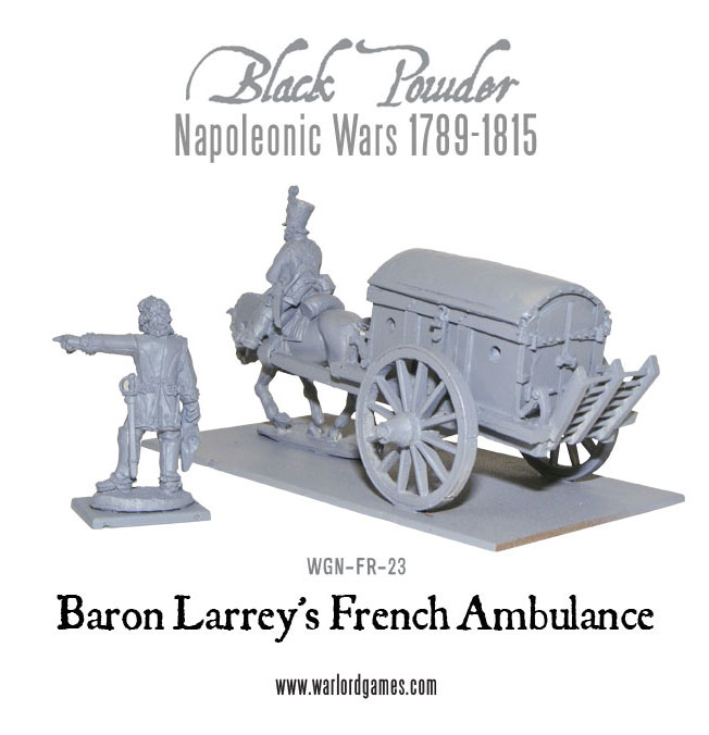 New: Baron Larrey's ambulance! - Warlord Games