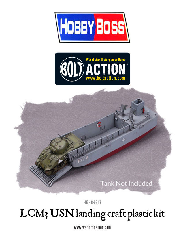 Plastic LCM3 USN landing craft back in stock - Warlord Games