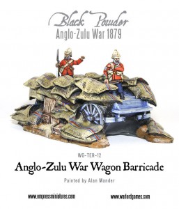 New: Anglo-Zulu War wagon barricade! - Warlord Games