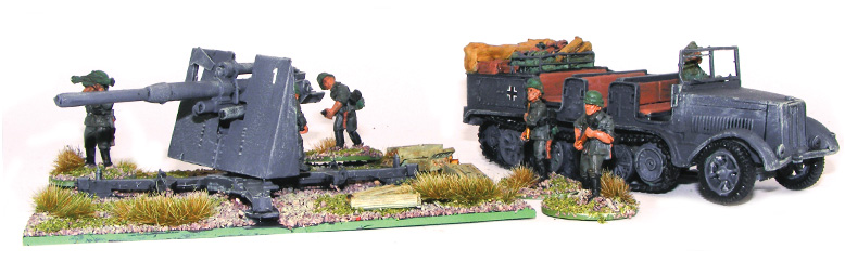 FlaK-88-+-transport - Warlord Games