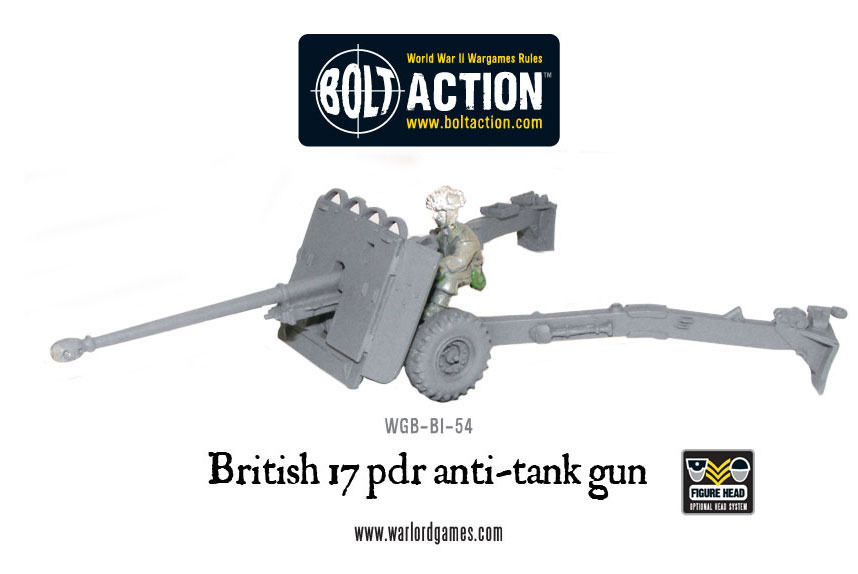 New: British Army 17 pdr anti-tank gun! - Warlord Games