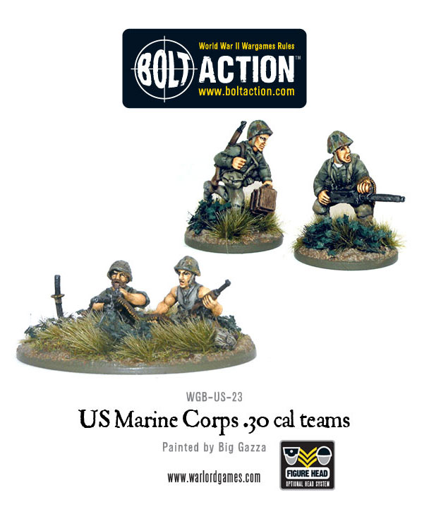 New: Bolt Action US Marine Corps support weapons! - Warlord Games