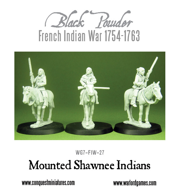 New: Mounted Shawnee Indians! - Warlord Games