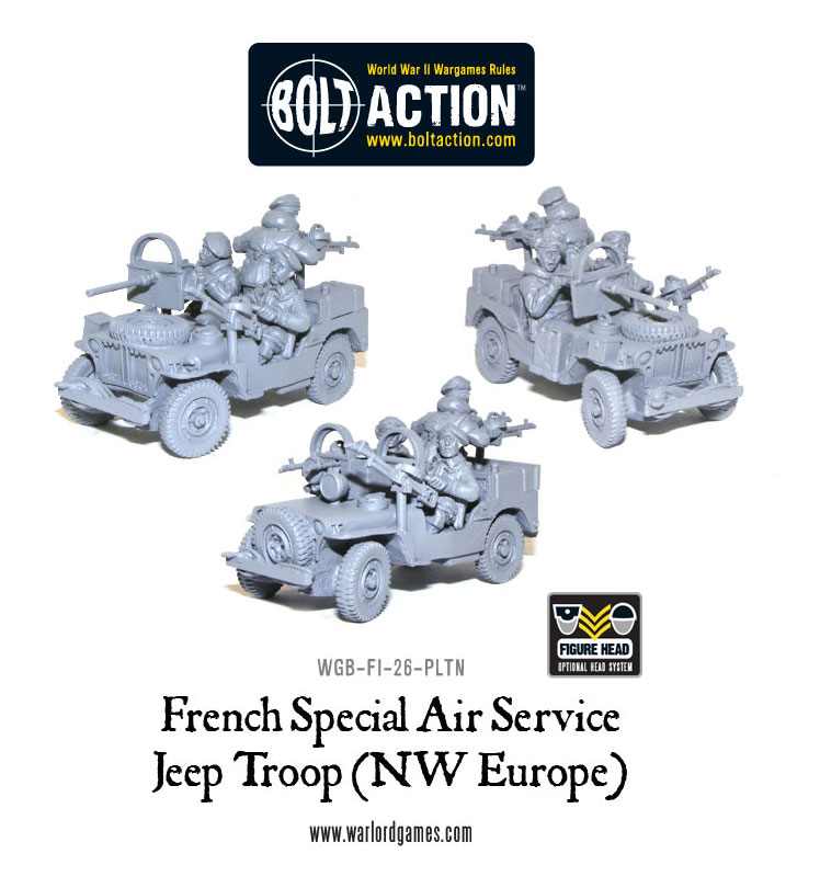 New: French SAS sections! - Warlord Games
