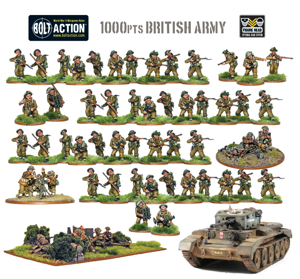 British-Army-1000pts - Warlord Games