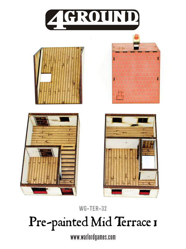 New: 4ground WWII buildings! - Warlord Games