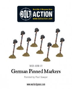 New: Bolt Action Pinned Markers! - Warlord Games