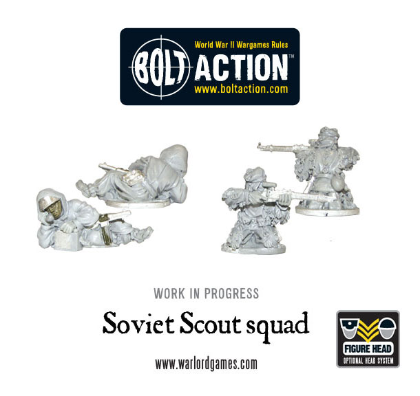 Preview: Bolt Action Soviet Scouts - Warlord Games