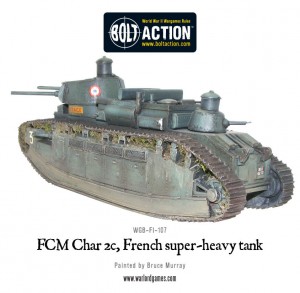 Char 2c FCM – Bolt Action French Superheavy Tank | Warlord Games