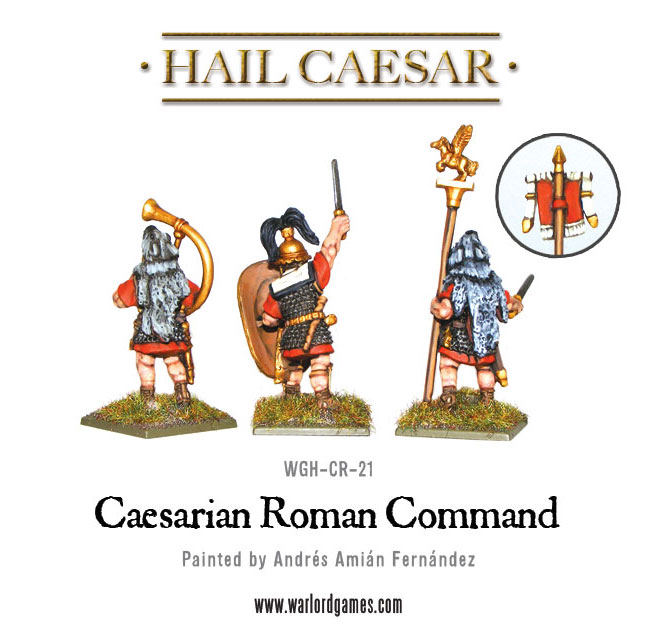New: Caesarian Roman Command & Scorpion! - Warlord Games