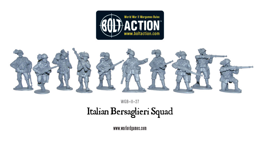 New: Bolt Action Italian Bersaglieri - Warlord Games