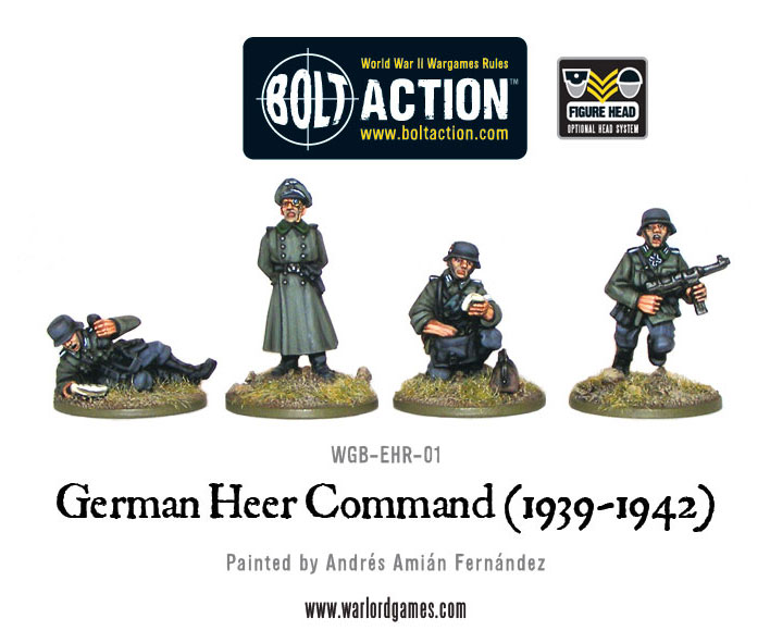 New: German Heer Command (1939-42) - Warlord Games
