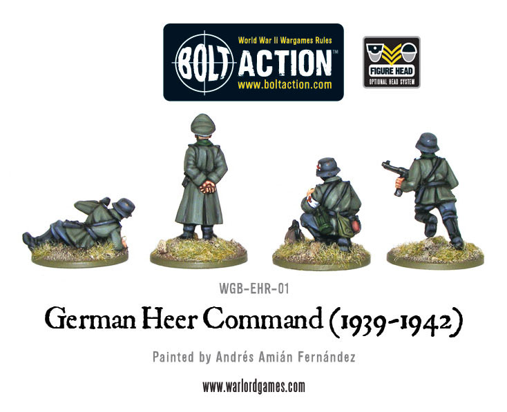 New: German Heer Command (1939-42) - Warlord Games