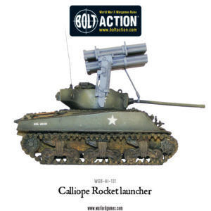 New: Bolt Action Calliope multiple rocket launcher - Warlord Games