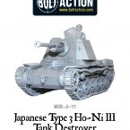 New: Bolt Action Japanese Type 3 Ho-Ni III tank destroyer - Warlord Games