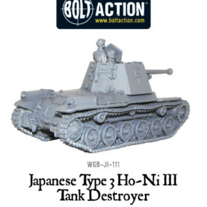 New: Bolt Action Japanese Type 3 Ho-Ni III tank destroyer - Warlord Games