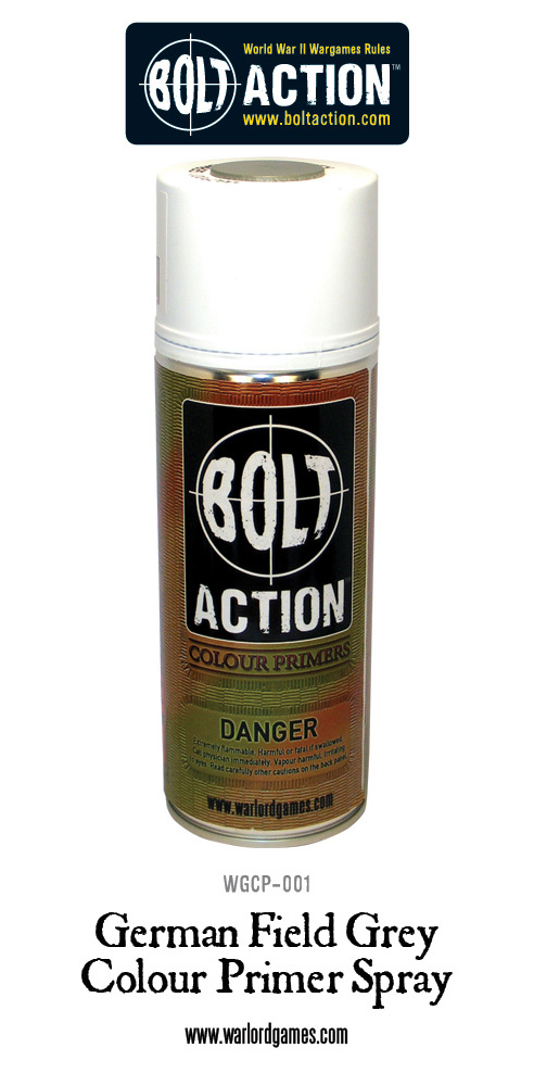 New: Bolt Action Colour Primer Sprays! - Warlord Games