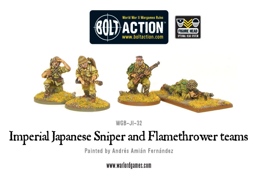 New: Bolt Action Imperial Japanese models - Warlord Games