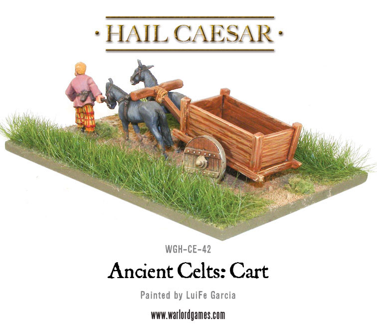 Gallery: Celtic Javelinmen, Cart & Civilians - Warlord Games