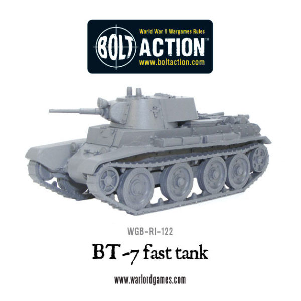 New: Soviet BT-7 Fast Tank - Warlord Games