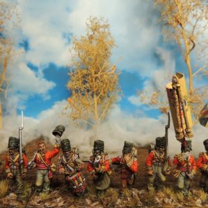 Showcase: Waterloo British Infantry by Francesco Thau - Warlord Games