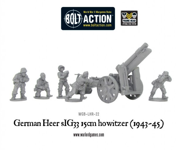 New: German Heer sIG33 15cm howitzer (1934-45) - Warlord Games