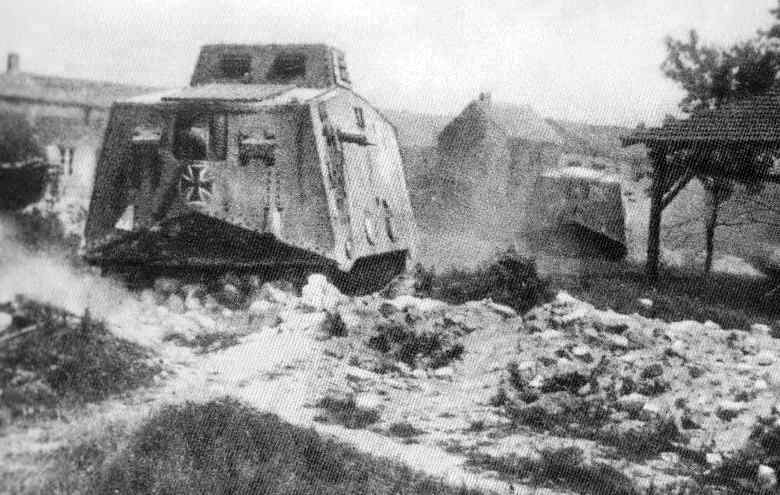 New: A7V, WWI German tank - Warlord Games