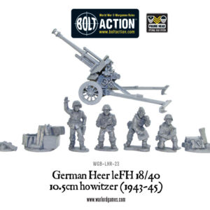 New: Bolt Action German leFH 18 howitzers - Warlord Games